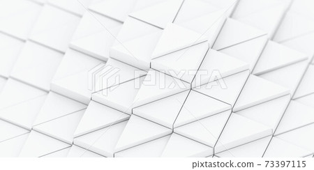 Abstract geometric triangular shape 3d render... - Stock Illustration ...