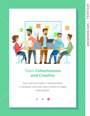 People working together to achieve a common... - Stock Illustration ...