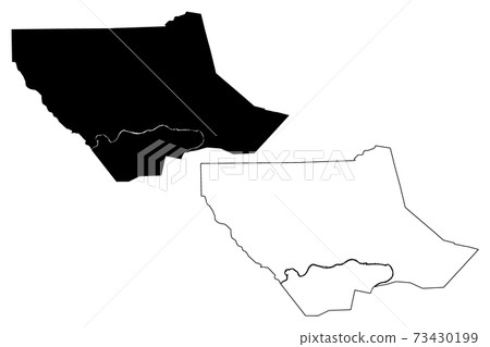 Lycoming County, Commonwealth of Pennsylvania... - Stock Illustration ...