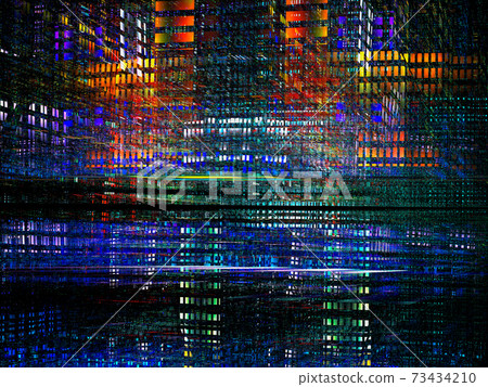Future technology background - bright grid with... - Stock Illustration ...