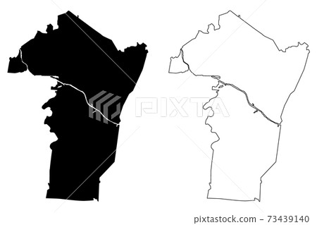 Cheatham County, State of Tennessee (U.S.... - Stock Illustration ...