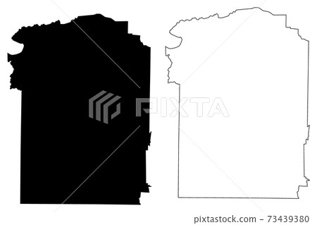 Wayne County, State of Tennessee (U.S. county,... - Stock Illustration ...