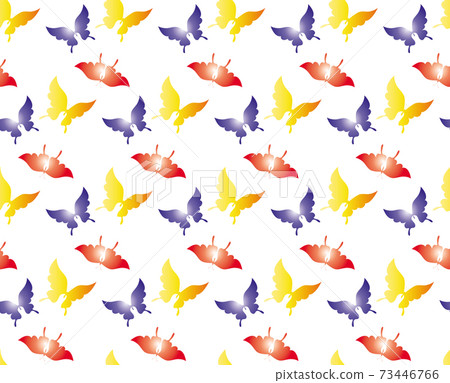 Swallowtail Swallowtail Design Seamless Pattern... - Stock Illustration ...
