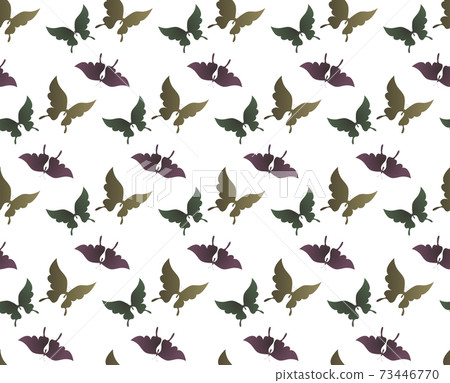 Swallowtail Swallowtail Design Seamless Pattern... - Stock Illustration ...