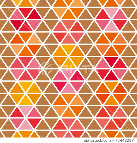Geometric pattern triangle hexagon - Stock Illustration [73448297] - PIXTA