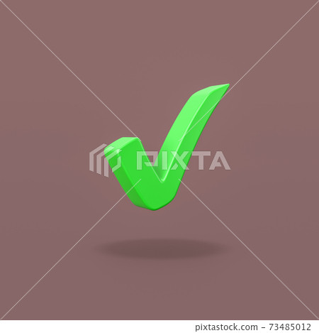 Check Mark on Dark Red Background - Stock Illustration [73485012] - PIXTA