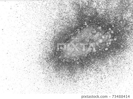 Splash sputtering monochrome - Stock Illustration [73488414] - PIXTA