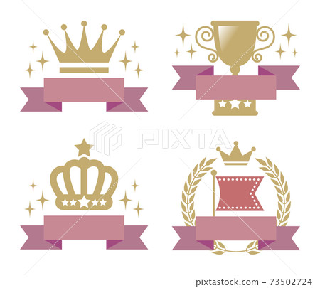 Cute ranking Ribon frame - Stock Illustration [73502724] - PIXTA