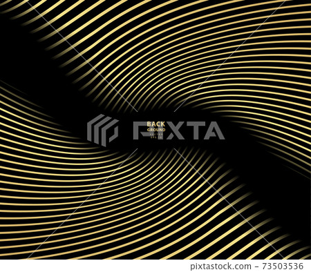 Striped gold texture, Abstract warped Diagonal... - Stock Illustration ...