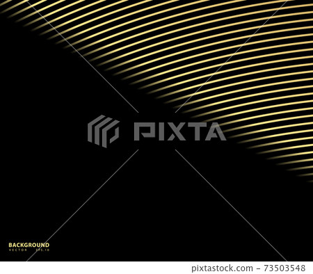 Striped gold texture, Abstract warped Diagonal... - Stock Illustration ...