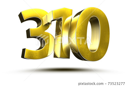 numbers 310. - Stock Illustration [73523277] - PIXTA