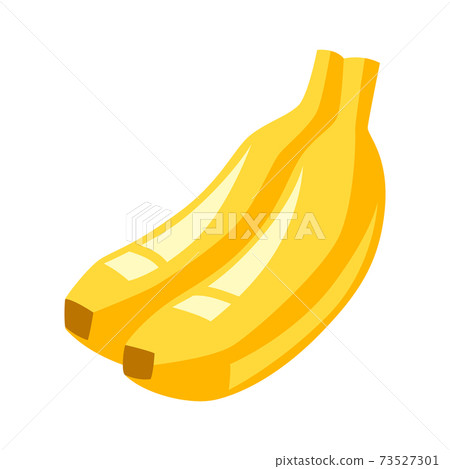 Illustration of stylized bananas. - Stock Illustration [73527301] - PIXTA