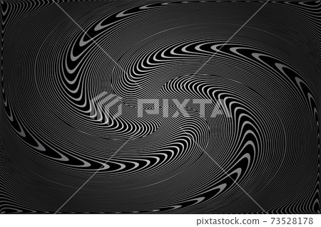 Abstract vortex circular movement illusion. - Stock Illustration ...