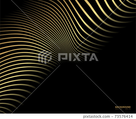 Striped gold texture, Abstract warped Diagonal... - Stock Illustration ...