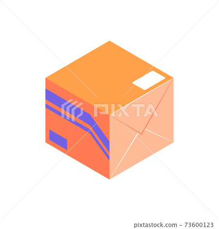 Isometric Box Icon - Stock Illustration [73600123] - PIXTA