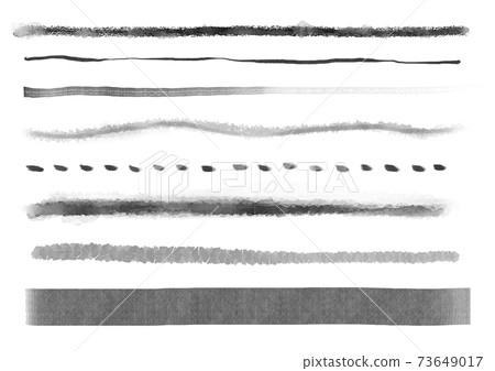Handwriting style, freehand line set, pencil,... - Stock Illustration ...