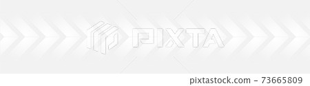 Grey white tech banner with glossy arrows - Stock Illustration ...