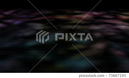 Colorful projection mapping-like abstract image - Stock Illustration ...
