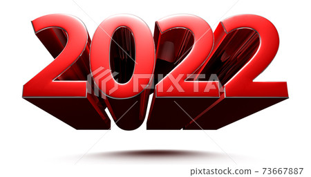 number 2022. - Stock Illustration [73667887] - PIXTA