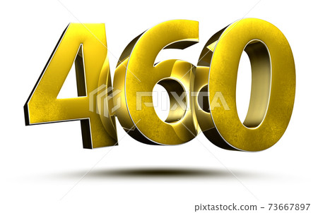 numbers 460. - Stock Illustration [73667897] - PIXTA