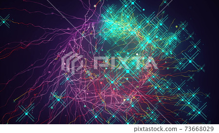 Hi Tech Tree - Stock Illustration [73668029] - PIXTA
