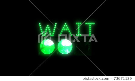 Wait Logo - Stock Illustration [73671129] - PIXTA