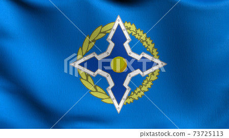 Flag of CSTO or Collective Security Treaty...-插圖素材 [73725113] - PIXTA圖庫