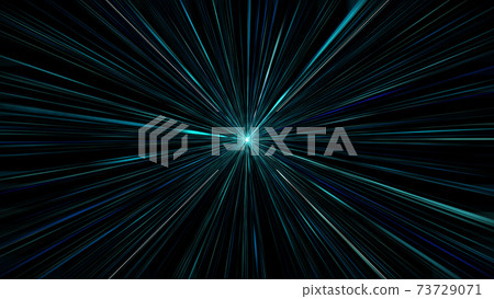 Colorful radial rays of light approaching - Stock Illustration ...