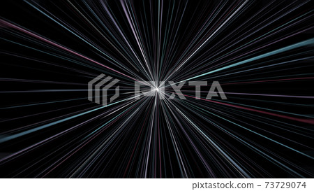 Colorful radial rays of light approaching - Stock Illustration ...
