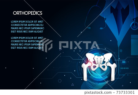Medical orthopedic abstract background.... - Stock Illustration ...