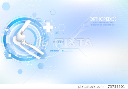 Medical orthopedic abstract background....-插圖素材 [73733601] - PIXTA圖庫