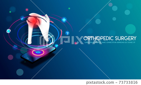 Medical orthopedic abstract background.... - Stock Illustration ...