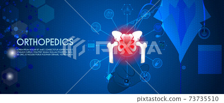 Medical orthopedic abstract background.... - Stock Illustration ...