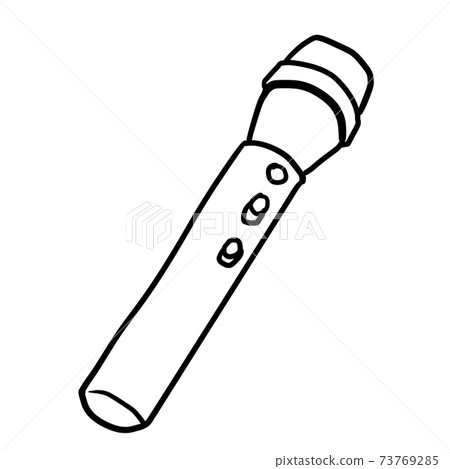 Mike line art - Stock Illustration [73769285] - PIXTA