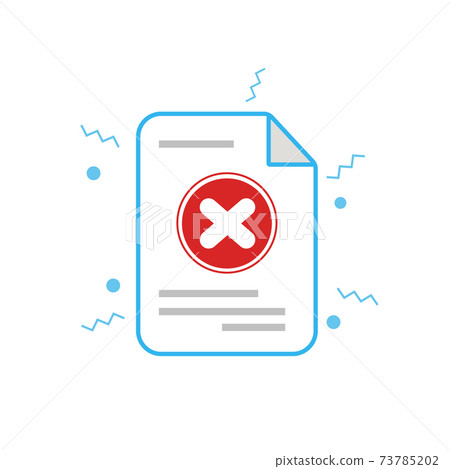 File, linear style sign with cross sign inside... - Stock Illustration ...