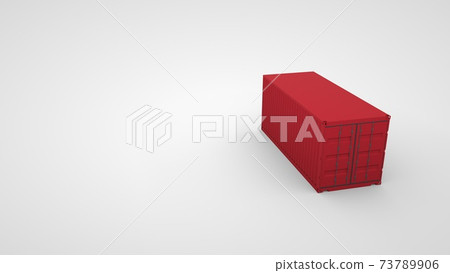 Logistic packaging red, storage in a warehouse.... - Stock Illustration ...
