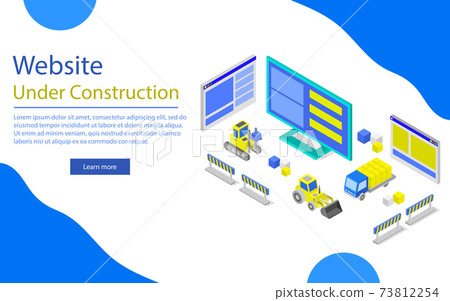 web isometric banner - Stock Illustration [73812254] - PIXTA