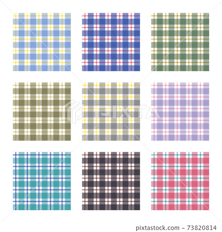 Check pattern tone on tone set - Stock Illustration [73820814] - PIXTA