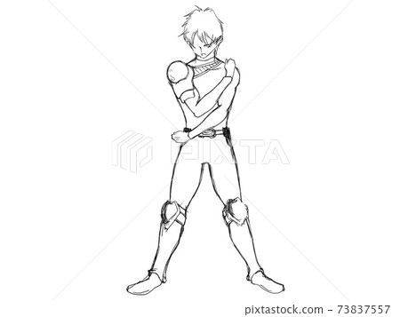 Male character (rough) - Stock Illustration [73837557] - PIXTA