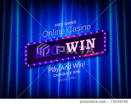 Big Win frame labe - Stock Illustration [73839546] - PIXTA