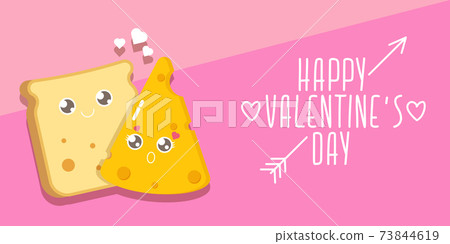 vector cartoon cute bread man character with... - Stock Illustration ...