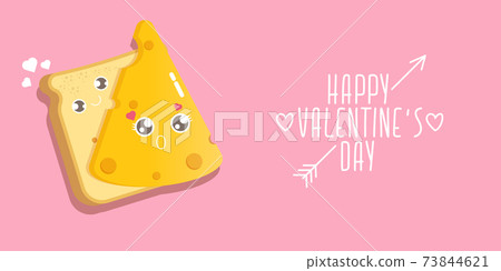 vector cartoon cute bread man character with... - Stock Illustration ...