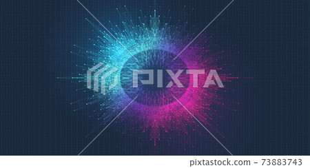 Quantum physics. Quantum computing systems.... - Stock Illustration [73883743] - PIXTA