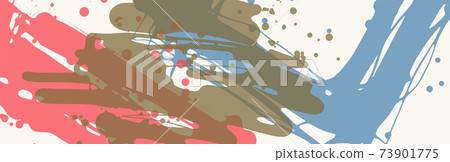 Abstract color hand drawn backgrounds for design. - Stock Illustration ...