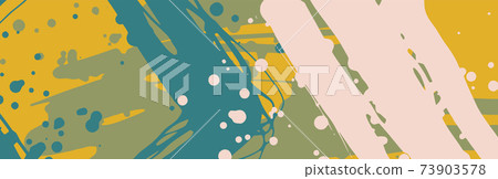 Abstract color hand drawn backgrounds for design. - Stock Illustration ...