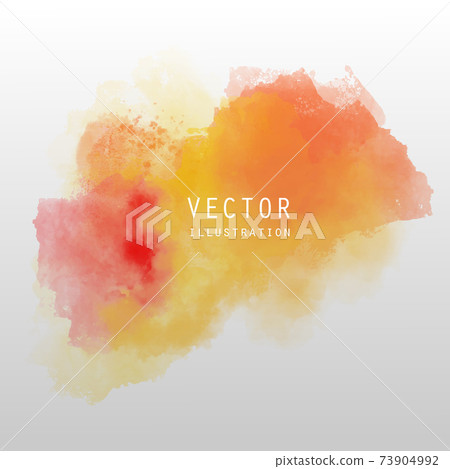 Abstract vector watercolor background. Art... - Stock Illustration ...