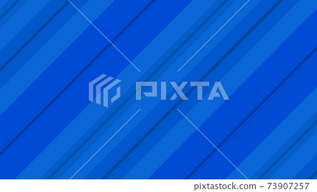 Blue diagonal stripe background material - Stock Illustration [73907257 ...