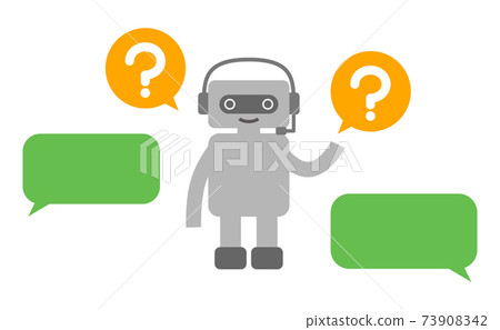 Chatbot answer failure - Stock Illustration [73908342] - PIXTA