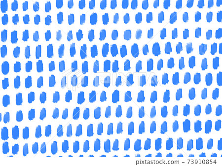 Hand-drawn style blue dot illustration material... - Stock Illustration ...