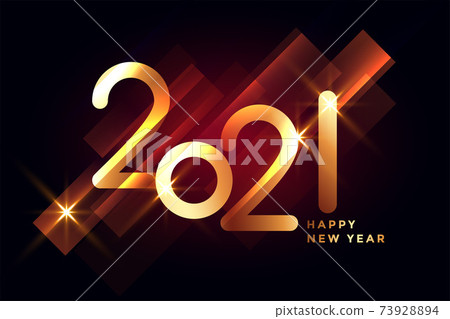 shiny 2021 beautiful happy new year background... - Stock Illustration ...